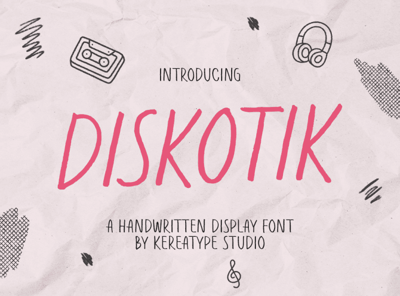 Diskotik Demo Font Family · 1001 Fonts