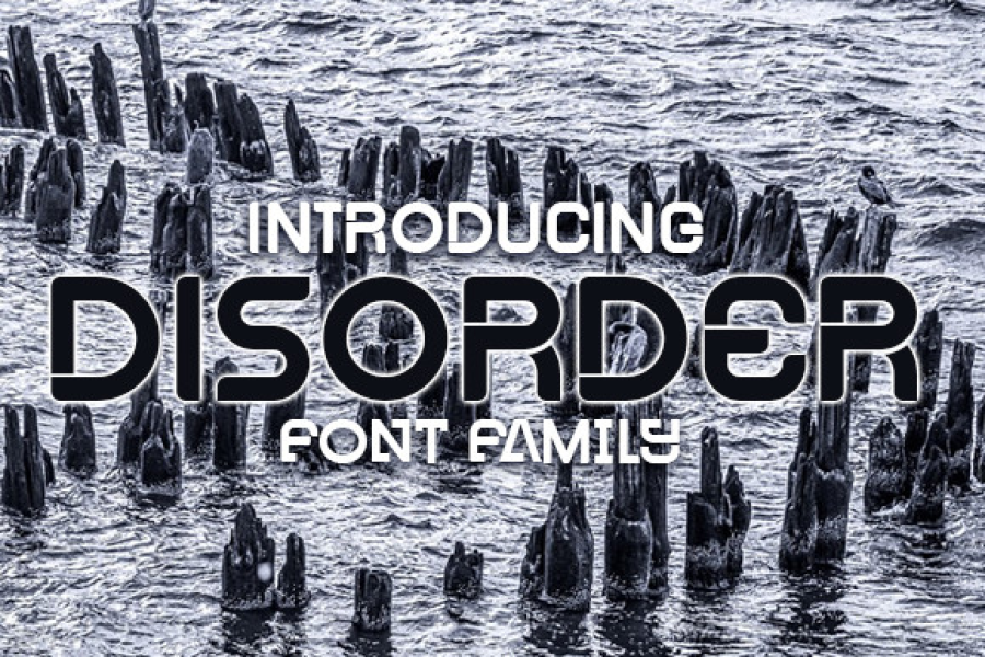 Disorder Font Family · 1001 Fonts