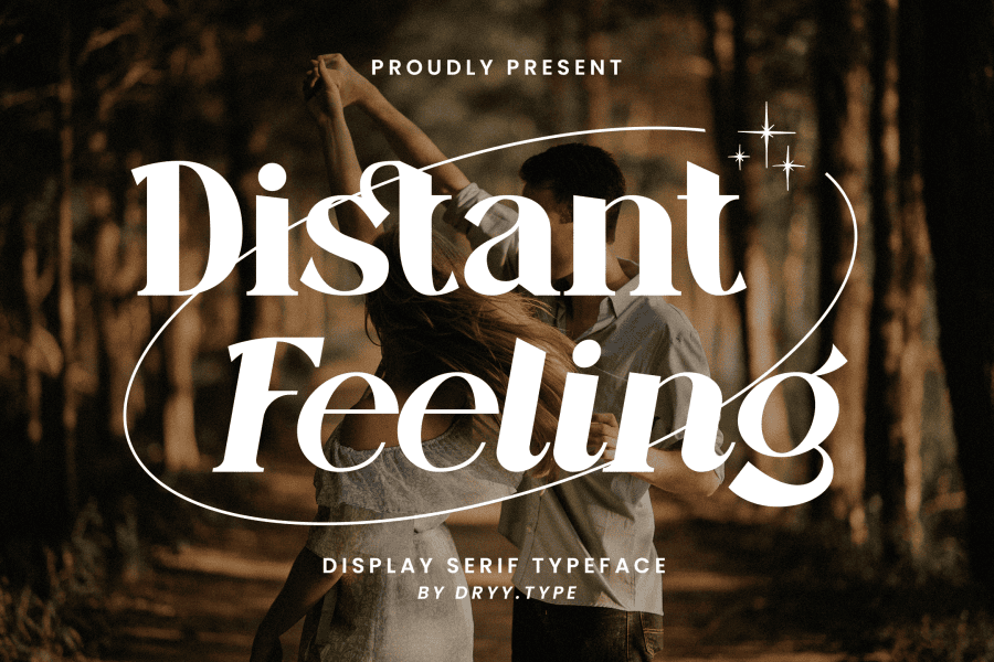 Distant Feeling Font Family · 1001 Fonts