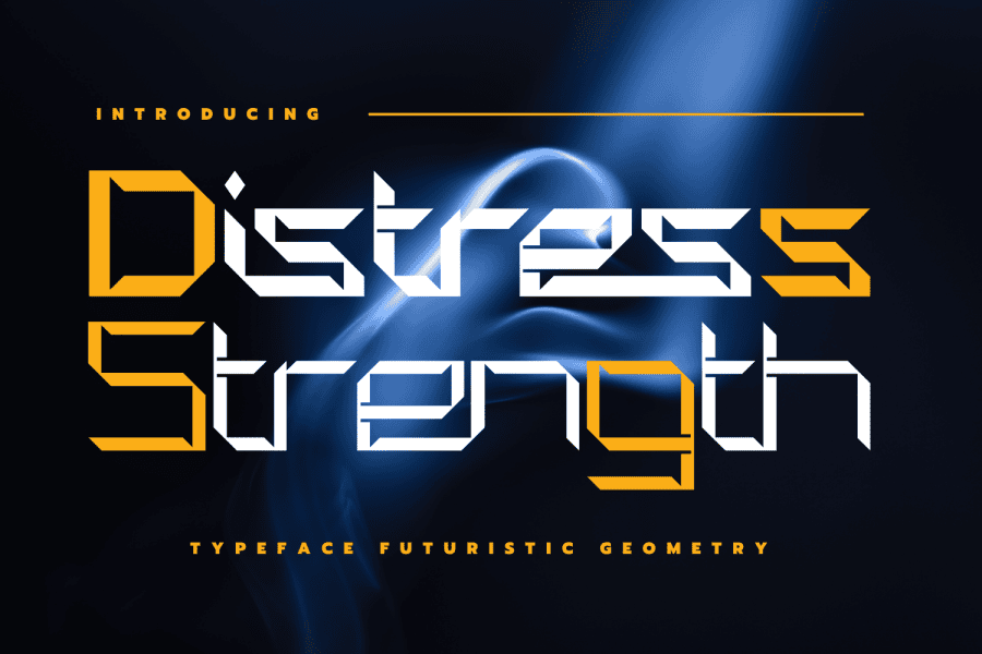Distress Strength Demo Font · 1001 Fonts