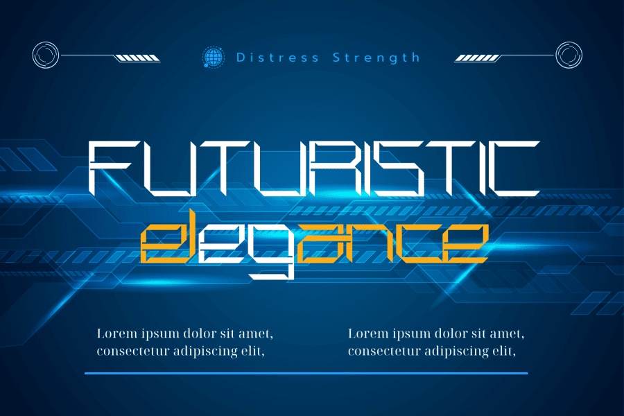 Distress Strength Demo Font · 1001 Fonts