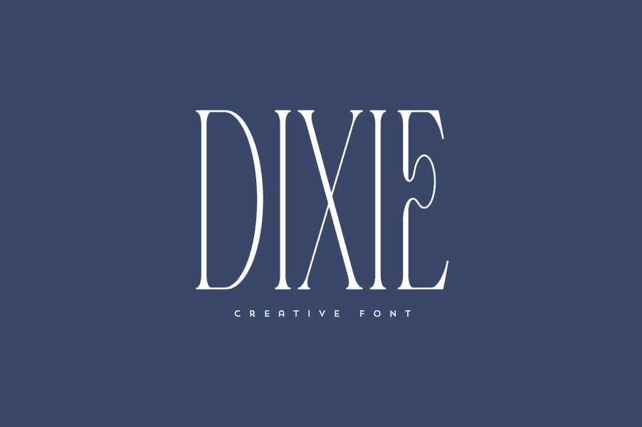 Dixie Font · 1001 Fonts