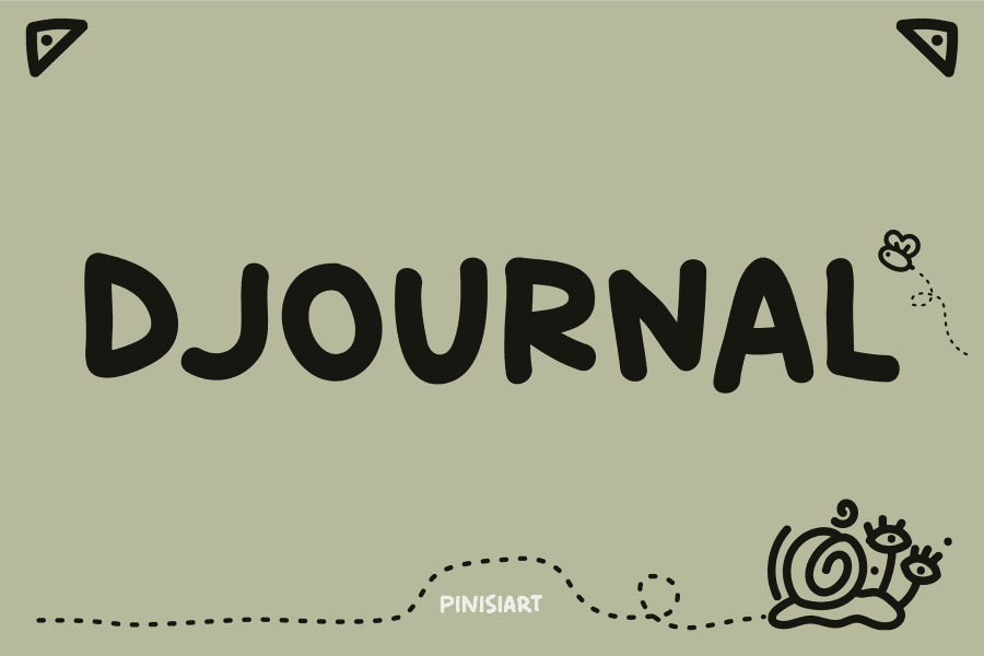 Djournal Font · 1001 Fonts