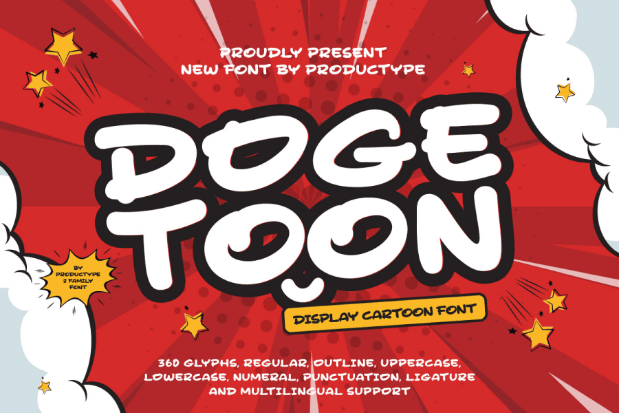 DOGE TOON Trial Font · 1001 Fonts