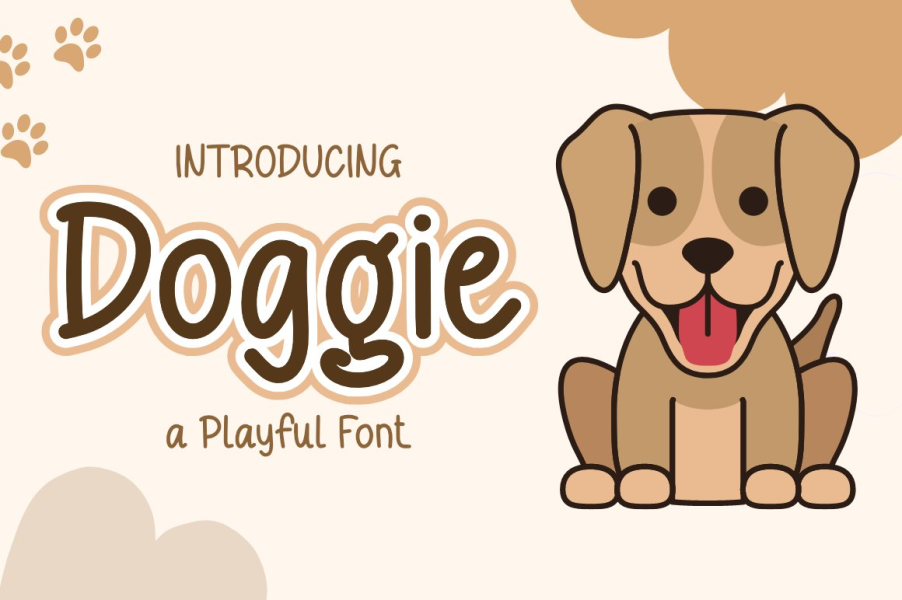 Doggie Font · 1001 Fonts