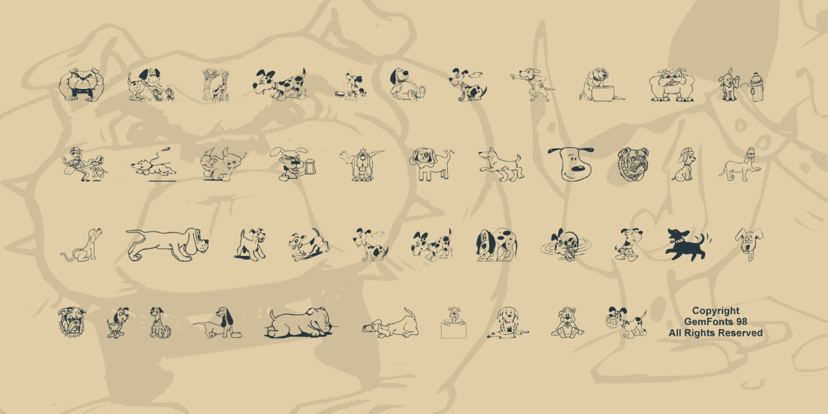 Doggon Font · 1001 Fonts