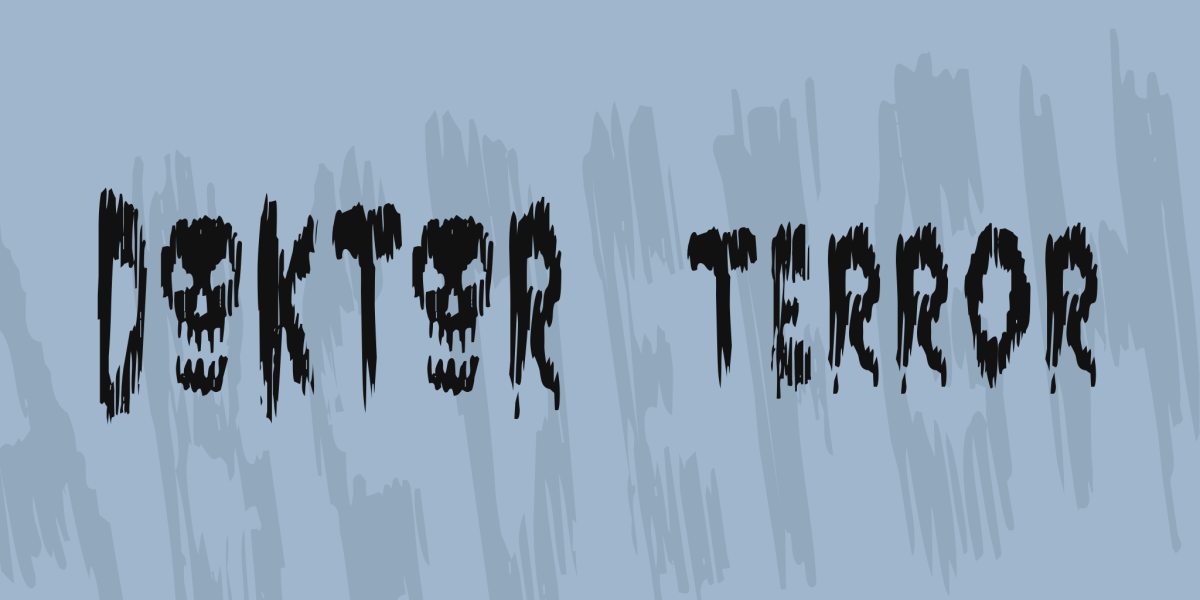 DOKTOR terror Font · 1001 Fonts