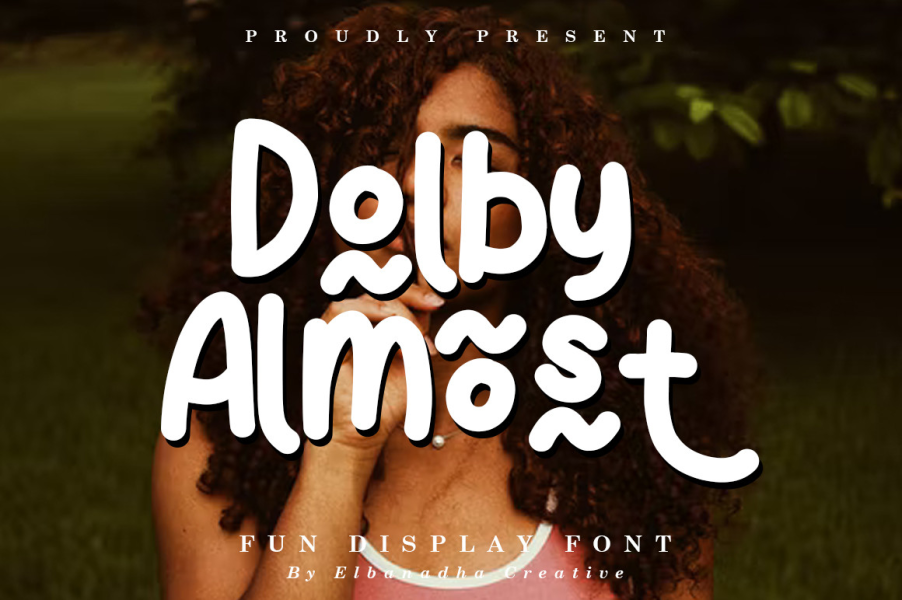 DOLBY ALMOST DEMO Font · 1001 Fonts