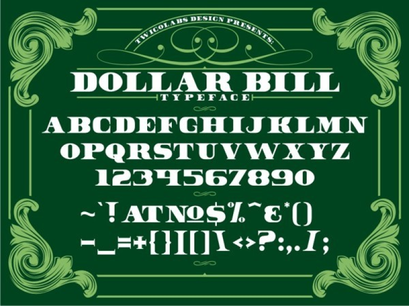 14 Free Money Fonts · 1001 Fonts
