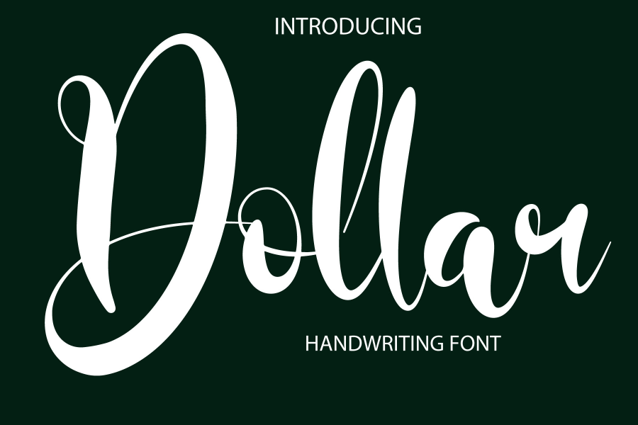 Dollar Font · 1001 Fonts
