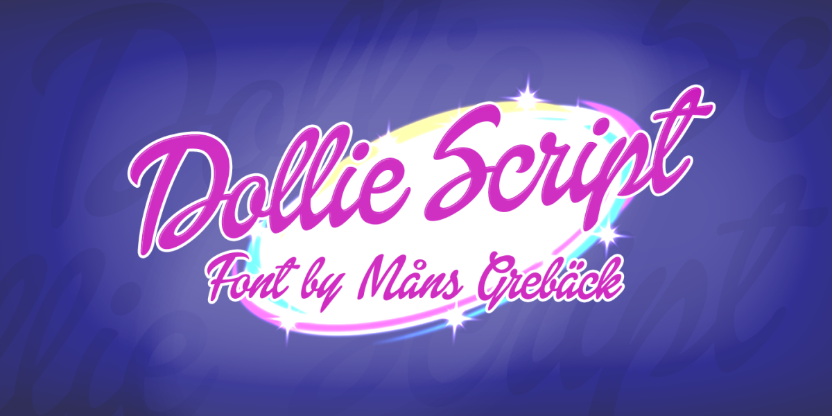 Dollie Script Personal Use Font · 1001 Fonts