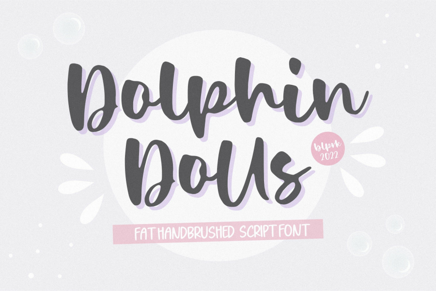 Dolphin Dolls Font · 1001 Fonts