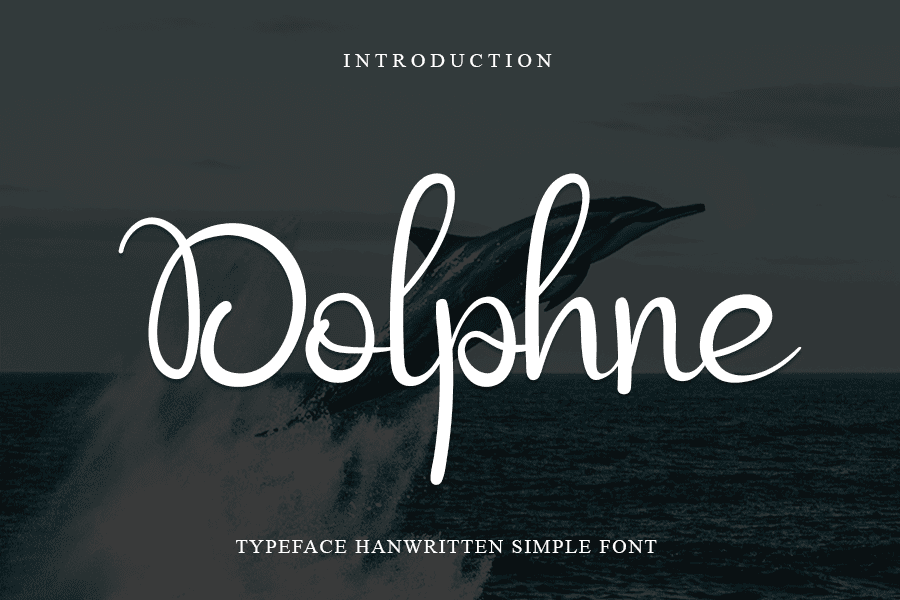 Dolphine Font · 1001 Fonts