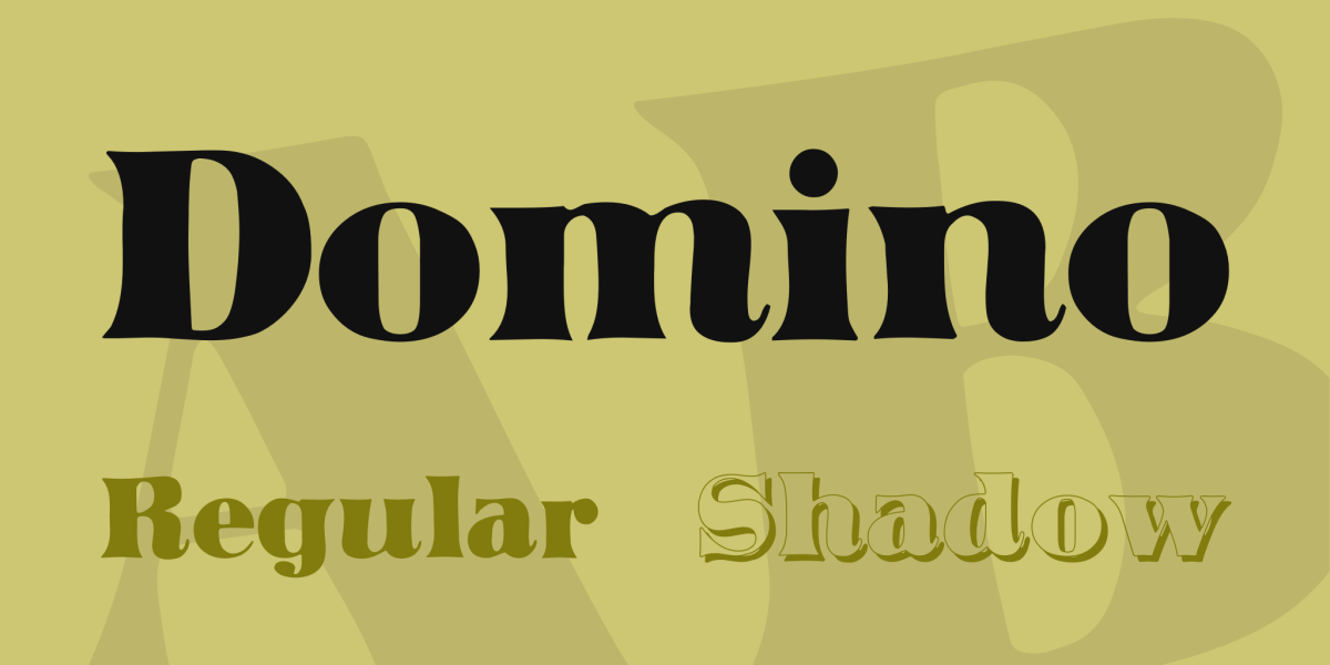 Domino Font Family · 1001 Fonts
