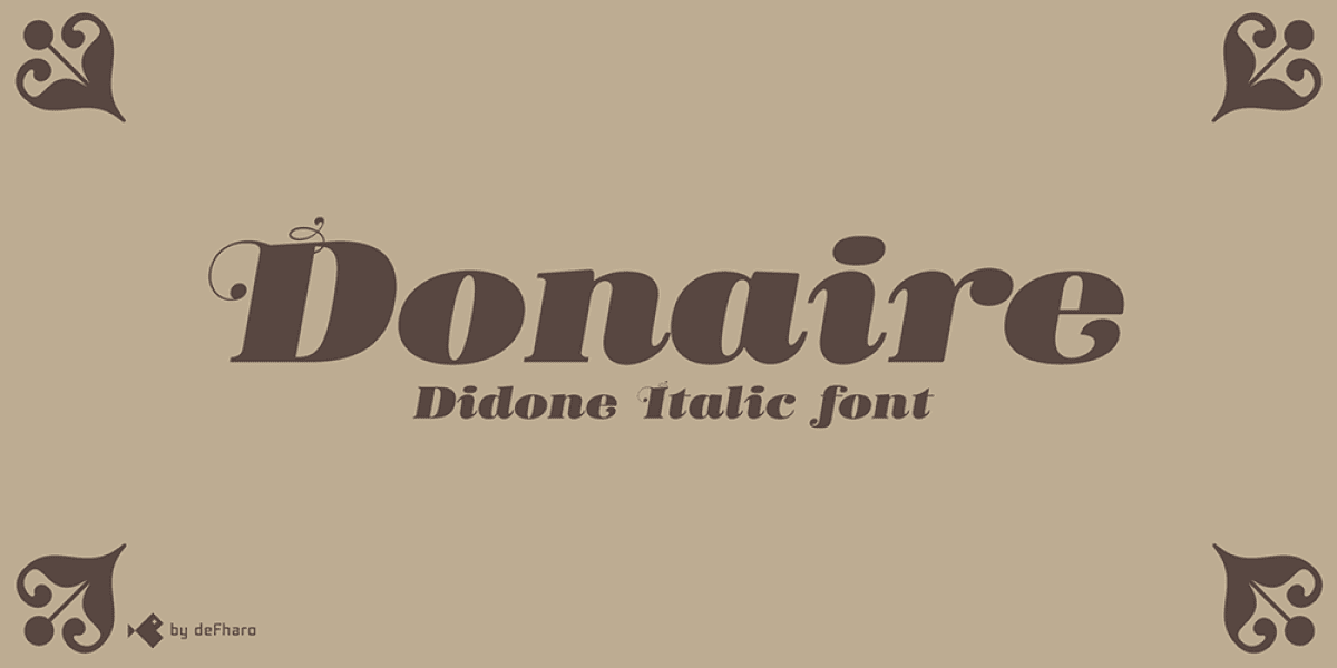 Donaire It Font · 1001 Fonts
