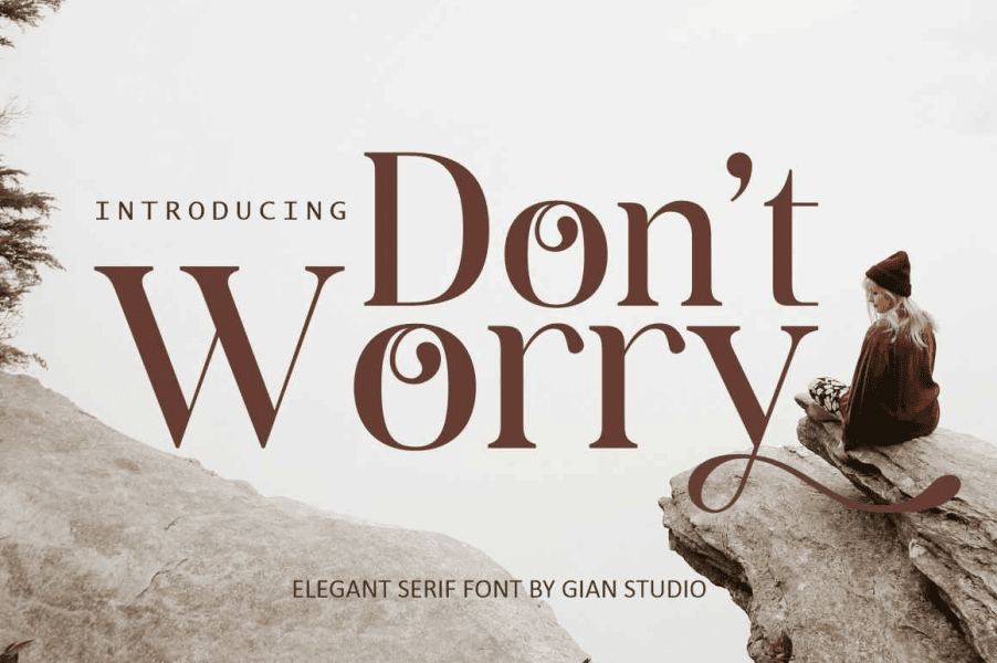 Dont Worry Font · 1001 Fonts