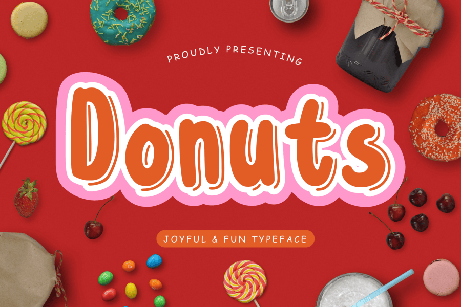 Donuts Font · 1001 Fonts