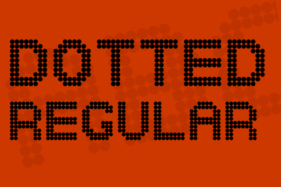 dotted Font · 1001 Fonts