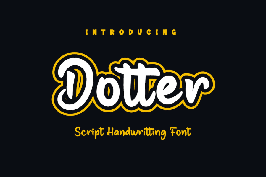 Dotter Font · 1001 Fonts