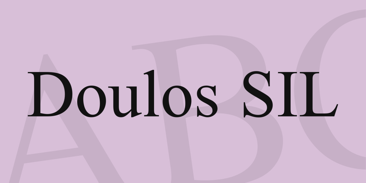 Doulos SIL Font · 1001 Fonts