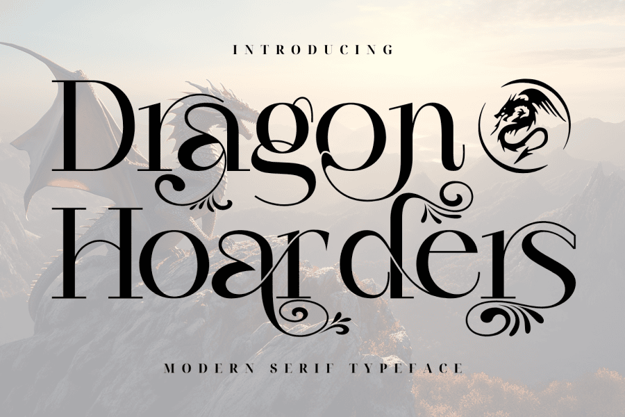 Dragon Hoarders Demo Font · 1001 Fonts