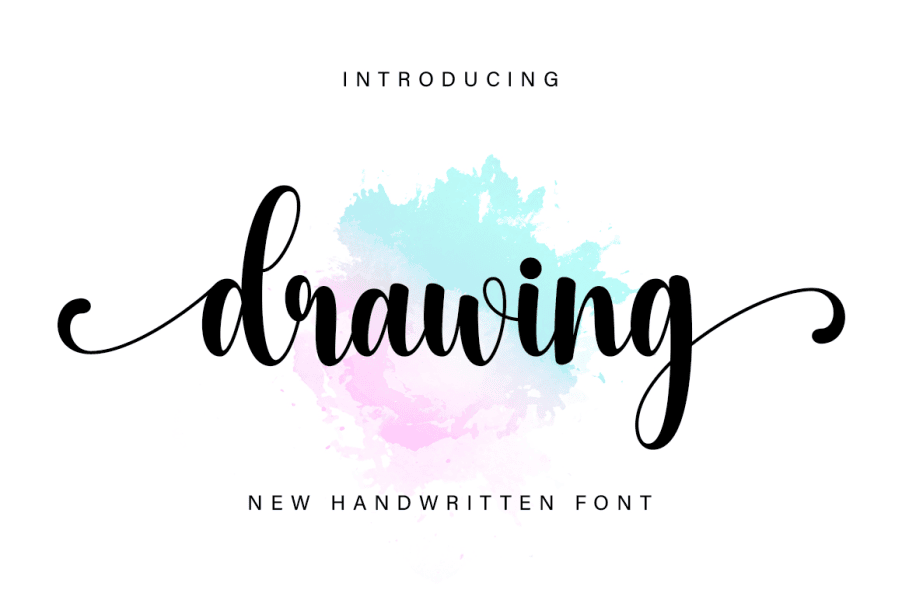 Drawing Font · 1001 Fonts