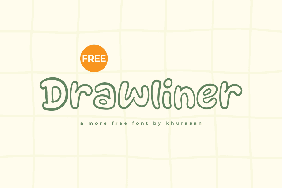 Drawliner Font · 1001 Fonts
