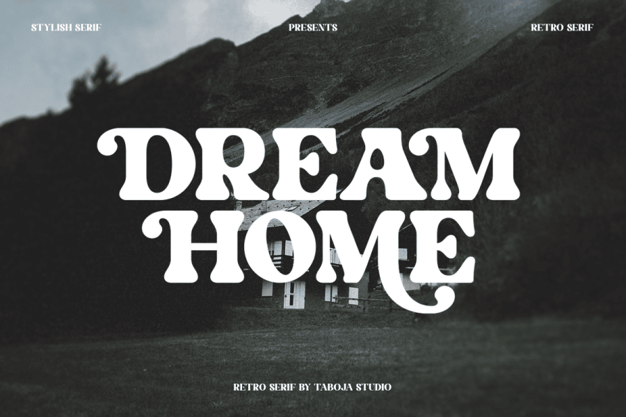 Dream Home Font · 1001 Fonts