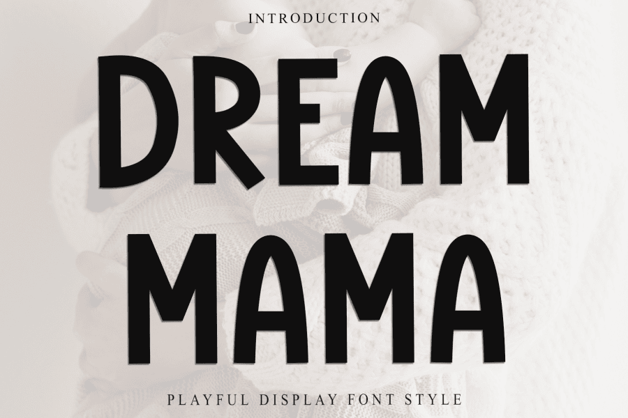 Dream Mama Font · 1001 Fonts