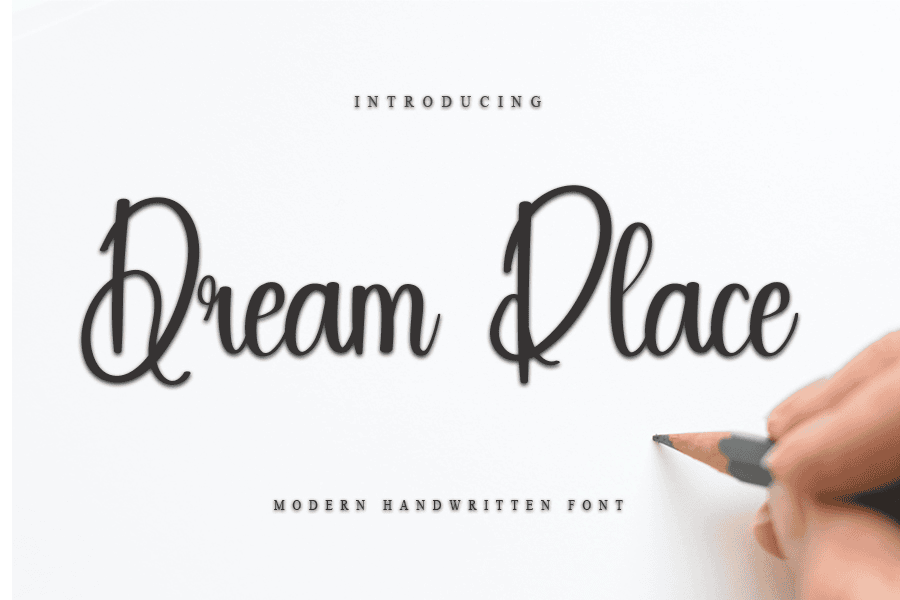 Dream Place Font · 1001 Fonts