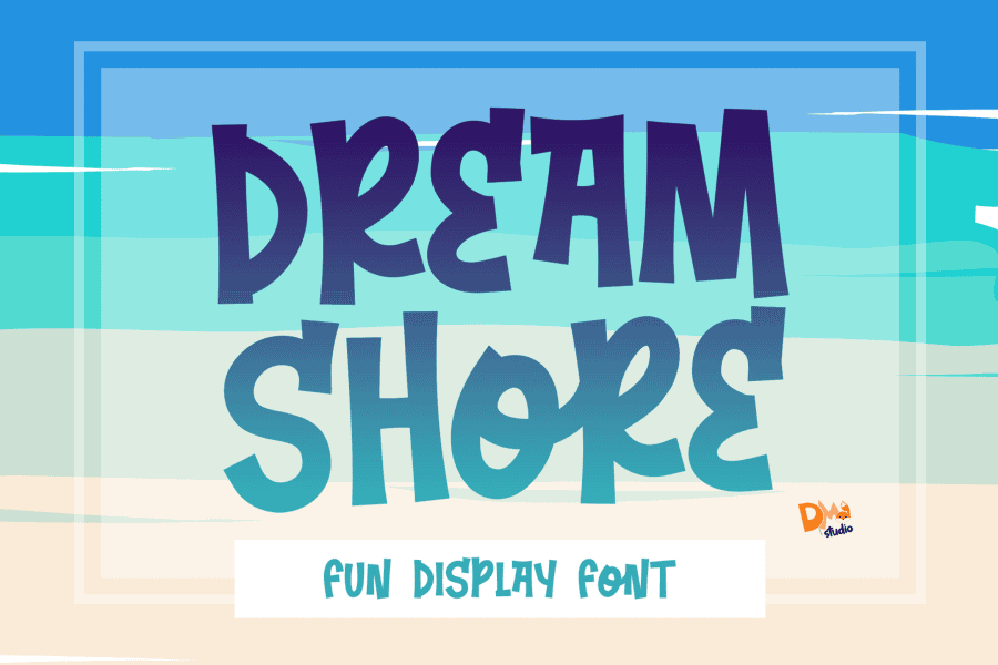 Dream Shore Font · 1001 Fonts