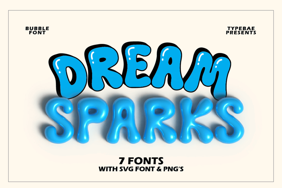 25 Free Blob Fonts · 1001 Fonts