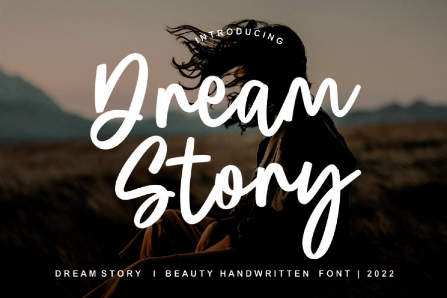 Dream Story Font · 1001 Fonts