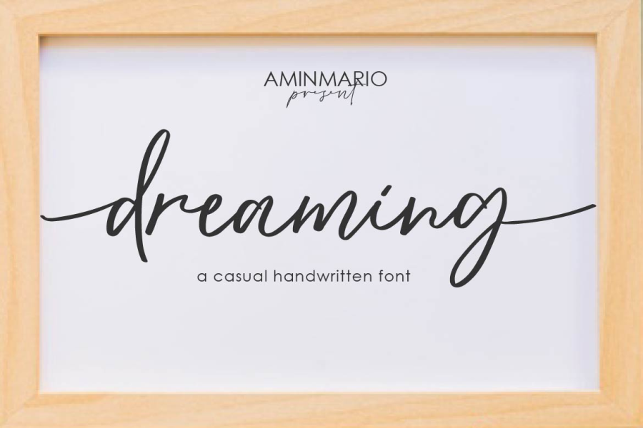 dreaming Font · 1001 Fonts