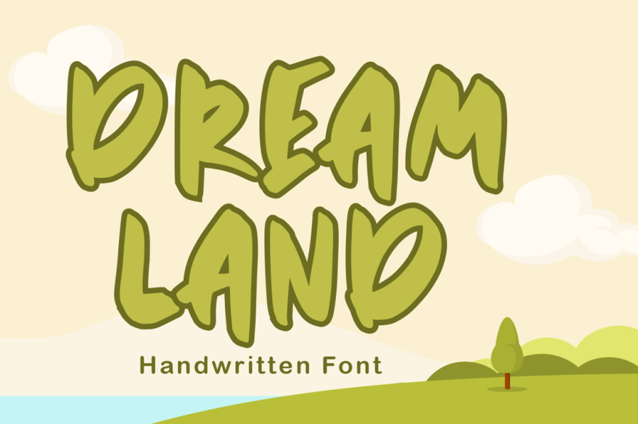 DREAMLAND Font · 1001 Fonts