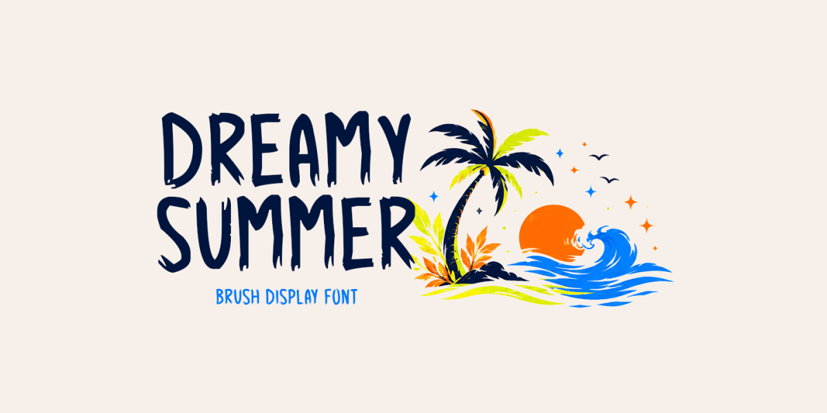 Dreamy Summer Font · 1001 Fonts