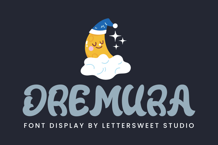1 Free Bold, Cloud, Dremura Font · 1001 Fonts