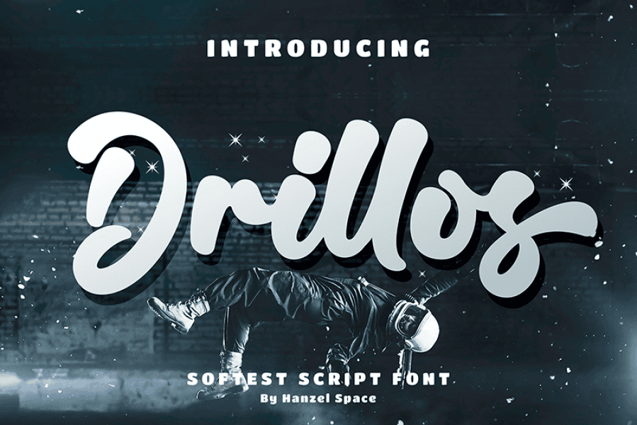 Drillos Font · 1001 Fonts
