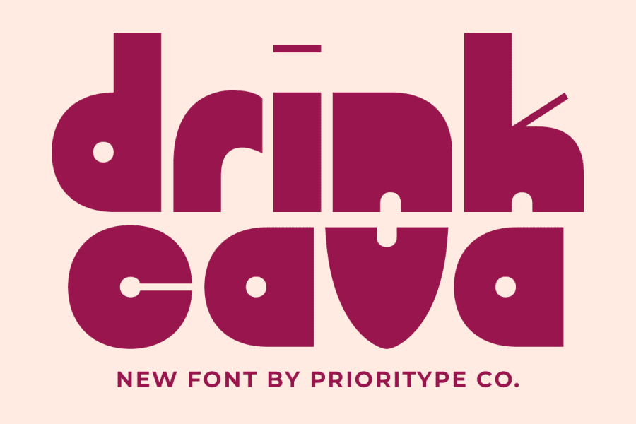 Drink Cava DEMO Font · 1001 Fonts