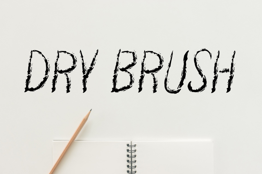 Dry Brush Font · 1001 Fonts