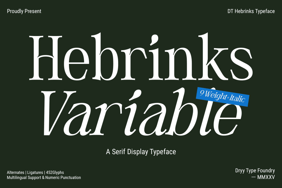 DT Hebrinks Font Family · 1001 Fonts