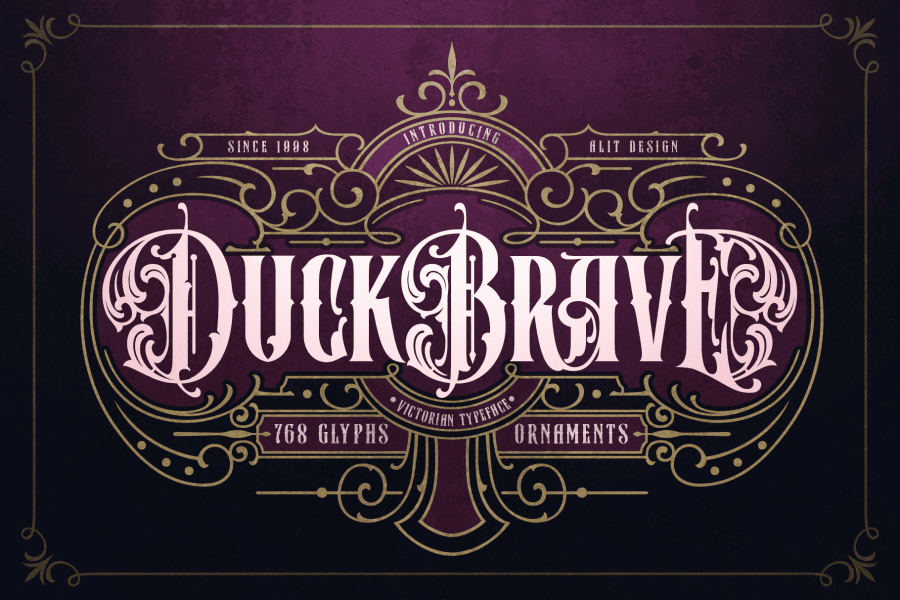 Duck Brave Font · 1001 Fonts