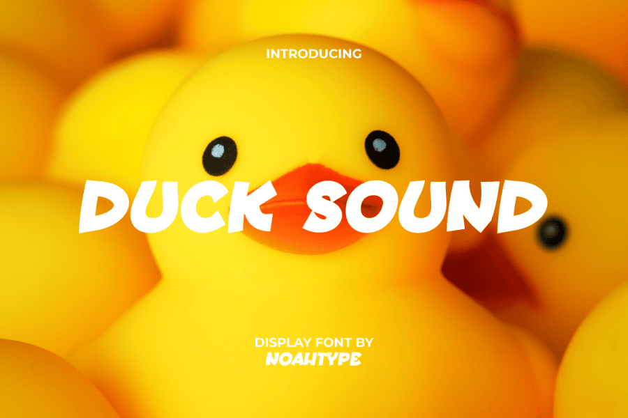 DuckSoundDemo Font · 1001 Fonts