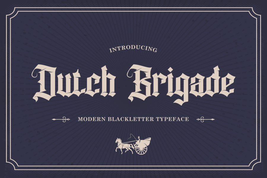 Dutchbrigade Font · 1001 Fonts
