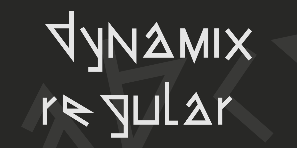Dynamix Font · 1001 Fonts