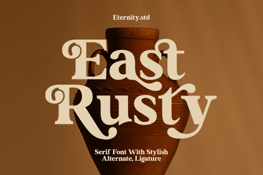 East Rusty Demo Font · 1001 Fonts