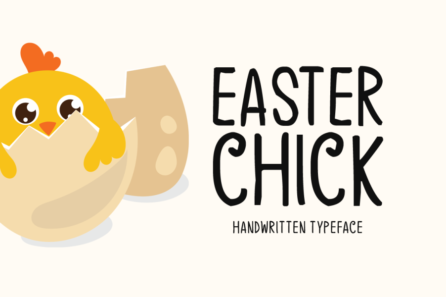 Easter Chick Font · 1001 Fonts