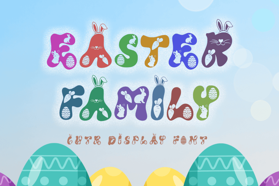 Easter Family Font · 1001 Fonts