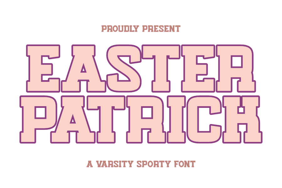 Easter Patrick Font · 1001 Fonts