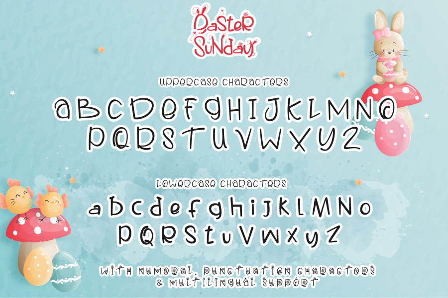 Easter Sunday Font · 1001 Fonts
